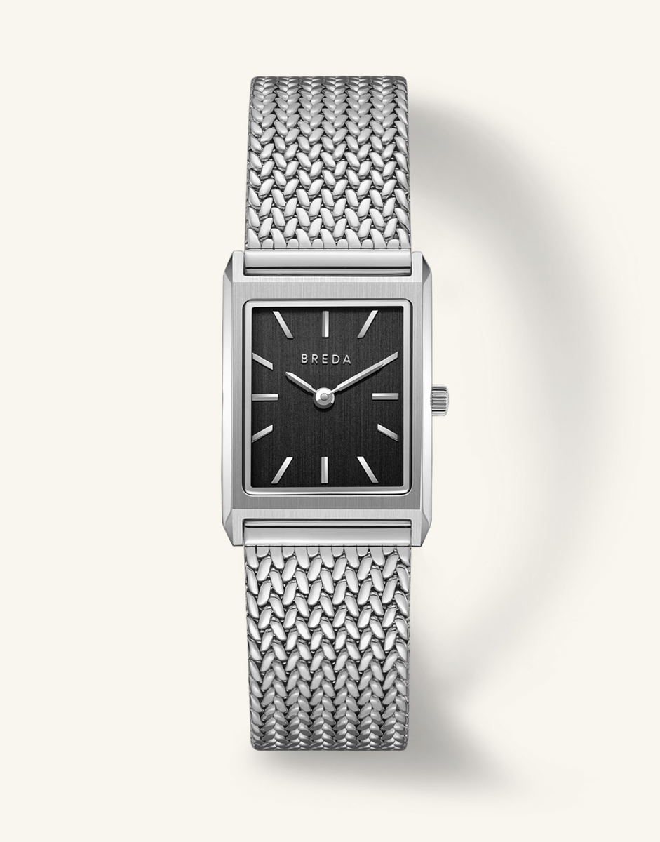 Tethered Silver Black Virgil Watch – Prism Seattle